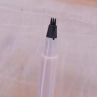 China Three Fork Liquid Eyeliner Pencil Waterproof Pp Material Customized Colors for sale