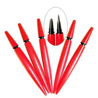 China Beautiful Shape Empty Eyeliner Pencil , Empty Cosmetic Pencil Silk Printing Waterproof for sale