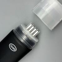 China Custom Color Plastic Hair Growth Oil Packaging With Comb Applicator Container Hair Dyeing Pen Bottle for sale