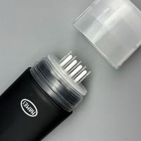 China Hair Dryer Tube Scalp Applicator Liquid Comb For Hair Tube Bottle Packaging Hair Dye 4 Layers Tube With Scalp Applicator Comb for sale