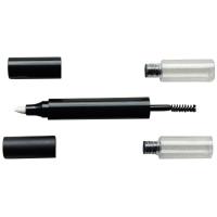 China Custom Plastic Mascara Tube 10ml Double Head Cosmetic Container for sale