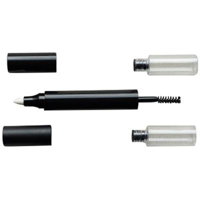 China Custom Plastic Mascara Tube 10ml Double Head Cosmetic Container for sale
