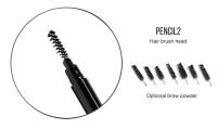 China ABS Double Ended Cream Eyeshadow Pencil , Custom Design Long Lasting Eyeshadow for sale