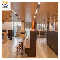China C-Shaped PVDF Aluminum Cladding Tiles 1200mm Perforated Metal Ceiling with 0.6-1.2mm Thickness for sale