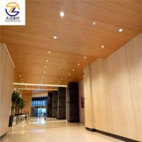 China C-Shaped Aluminum Ceiling Strip 75-300mm Sizes with 0.6-1.2mm Thickness for Interior Wall Cladding for sale