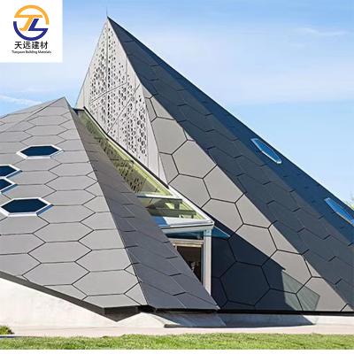 China Decorative Wood Grain Aluminum Insulated Panels 0.6-1.2mm Thickness with UV Resistance for Interior/Exterior Use for sale