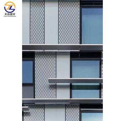 China Slat Aluminum Screen Heat Insulation Strip False Ceiling 0.5-1.5mm Thickness for Office Buildings and Commercial Spaces for sale