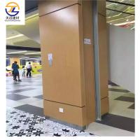 China Waterproof Aluminum Cube Wall Panels 0.5-1.5mm Thickness Wood Finish U-Shaped Pattern for Interior Decoration for sale