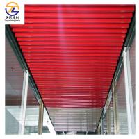 China C-Shaped Aluminum Ceiling Strip 0.6-1.2mm Thickness with 10-Year Warranty for Interior/Exterior Applications for sale