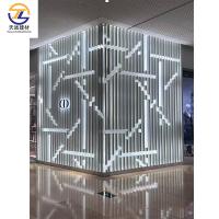 China C-Shaped Aluminum Strip Ceiling Panel 600x600mm with 0.6-1.2mm Thickness and 8-10 Year Warranty for sale