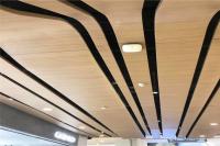 China 1.2mm Spray Coated Brushed Aluminum Ceiling Tiles - 75-300mm Sizes with 10-Year Warranty for sale