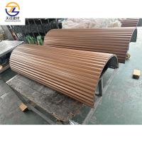 China Aluminum Metal Ceiling 200mm Suspended Clip Decorative Wall Panel Tiles 0.6-1.2mm Thickness for sale
