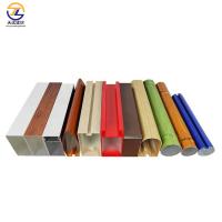 China Square Tube Linear Suspension Aluminum Ceiling 0.6-3.0mm Thickness Fireproof Metal Panel 75-300mm Sizes for sale