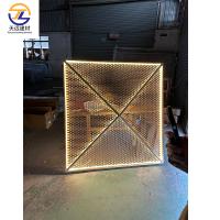 China Sound Absorbing Aluminum False Ceiling 0.6-1.2mm C-Shaped Strip Panel for Office for sale