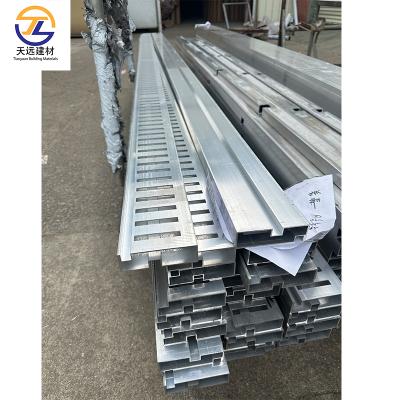 China U Shaped Fireproof Aluminum Ceiling Tile 30x50mm 0.5-1.5mm Building Decoration Panel for sale