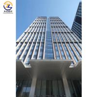 China 1200x1200mm Decorative Suspended Clip In Metal Ceiling Tiles Grey Waterproof Acoustic C Shaped Strip for sale