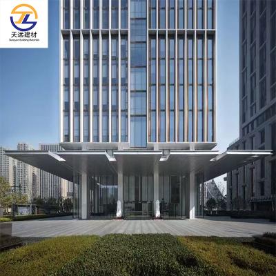 China 1200x1200mm Decorative Suspended Clip In Metal Ceiling Tiles Grey Waterproof Acoustic C Shaped Strip for sale