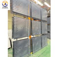 China Weatherproof Aluminum Metal Ceiling C-Shaped Strip 75-300mm for Office Building for sale