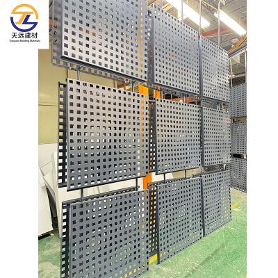 China Weatherproof Aluminum Metal Ceiling C-Shaped Strip 75-300mm for Office Building for sale
