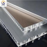 China 8-30mm Aluminum Honeycomb Panel for Building Cladding - Custom Sizes 1220x2440mm with 10-Year Color Retention for sale