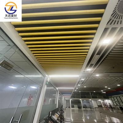 China TY-010 Aluminum Curtain Wall System 0.6-1.2mm Thickness with LED Lighting and MRC 0.65-0.8 Sound Absorption for sale