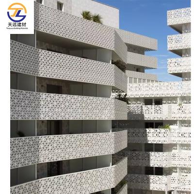 China Fireproof Artistic Aluminum Honeycomb Panel Square Aluminum Baffle Ceiling for sale