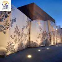 China Powder Coated Aluminum Honeycomb Panels with MRC 0.65-0.8 Sound Absorption for Curtain Walls for sale