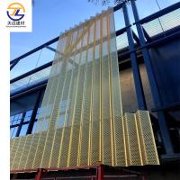 China Hotel Aluminum Tile Ceiling 1.5mm Powder Coated Aluminum Plate Cladding for sale