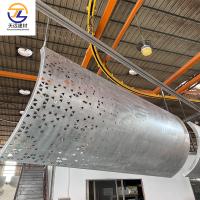 China TIANYUAN Aluminum U-Shape Slat Ceiling Panel Fireproof Moisture-Proof 0.5-1.5mm for sale