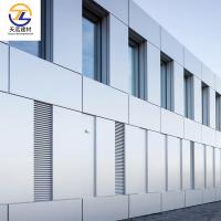 China ISO9000 Aluminum Cladding Facade 300mm Metal Ceiling System 0.6-1.2mm for sale
