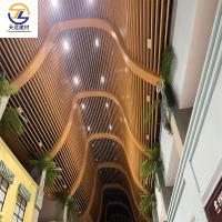 China Custom Aluminum C-Shaped Strip Ceiling 0.6-1.2mm Moisture Resistant Non-Fading for sale