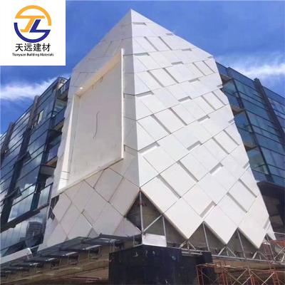 China Slat Aluminum Screen Heat Insulation Strip False Ceiling 0.5-1.5mm Thickness 30-200mm Sizes for Office Buildings for sale