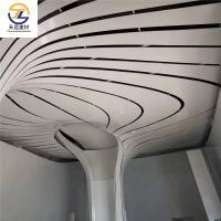 China TianYuan TY-010 Aluminum Curtain Wall 0.6-1.2mm White RAL Colors High Weather Resistance for sale