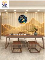 China Shaped Aluminum Square Tube Feature Wall 2.0mm Thickness Customizable Length for Modern Decoration for sale