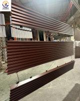 China 1.5mm PVDF Coated Antique Bronze Gold Aluminum Alloy Great Wall Panel 3003 H24 for sale
