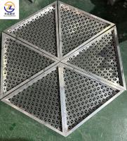 China 2.5mm Fluorocarbon Coated Gray Carved Aluminum Panels for Exterior Wall Cladding for sale