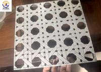 China Simulated Woven Grid Perforated Aluminum Sheets 2.0mm 5.0mm for Curtain Walls Exterior Walls Ceilings for sale