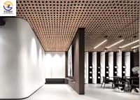 China Simulated Woven Grid Perforated Aluminum Sheets 2.0mm 5.0mm for Curtain Walls Exterior Walls Ceilings for sale