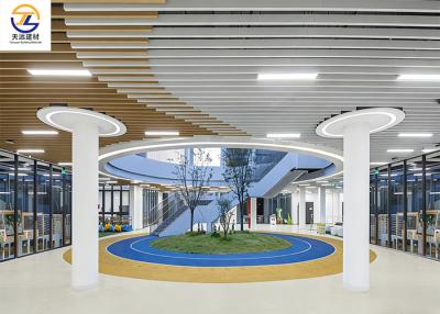 China Kindergarten Ceiling Design U-Shaped Aluminum Baffle | Cost-Effective Interior Solution for sale