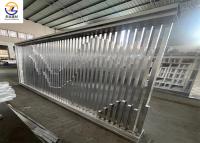 China Anodized Aluminum Square Tube 30x80mm 6m Length for Facade Decoration for sale