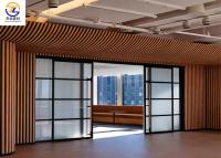 China Extruded Aluminum Square Tube Ceiling 0.5-3.0mm Wave Design for Lounge Office for sale