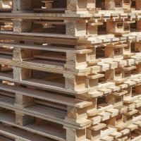 China Free Fumigation Ht Wood Pallet Heavy Duty 4 Way Block Pallet for sale