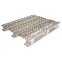 China Nonfumigation Wooden Shipping Pallets Hot Press Wood Pallet For Export Transportation for sale