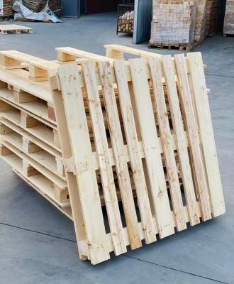 China Transport Fumigating Solid Wood Pallet Euro Standard 4 Heat Treated Pallet Wood for sale