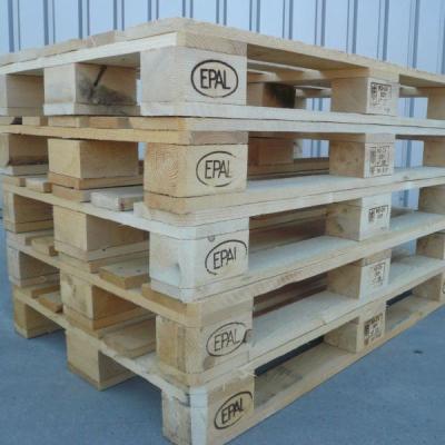 China Europe Epal Decorative Wooden Pallets 1200X1000 Pine Epal Wood Pallet Cargo for sale
