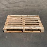 China Wooden Industrial Grade Hardwood Shipping Pallet Durable Reusable Stackable Easy Handle Commercial Floor Pallet for sale