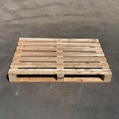 China Wooden Industrial Grade Hardwood Shipping Pallet Durable Reusable Stackable Easy Handle Commercial Floor Pallet for sale