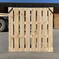 China Wooden Industrial Grade Hardwood Shipping Durable Reusable Stackable Easy To Handle Commercial Floor Pallet for sale