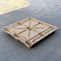 China Factory Forklift Wooden Sawdust Compressed Wood Chips Industrial Molded Pallet for sale
