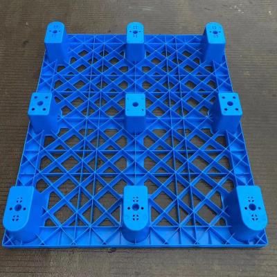 China Heavy Duty Reusable 2-Way 4-Way Entry Euro Pallet Light Duty Recycled HDPE Smooth Surface Export Plastic for sale